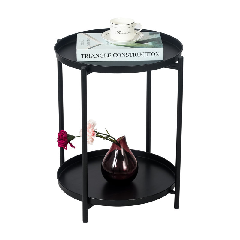 Everly Quinn 20.7 Height End Table Side Table & Reviews | Wayfair