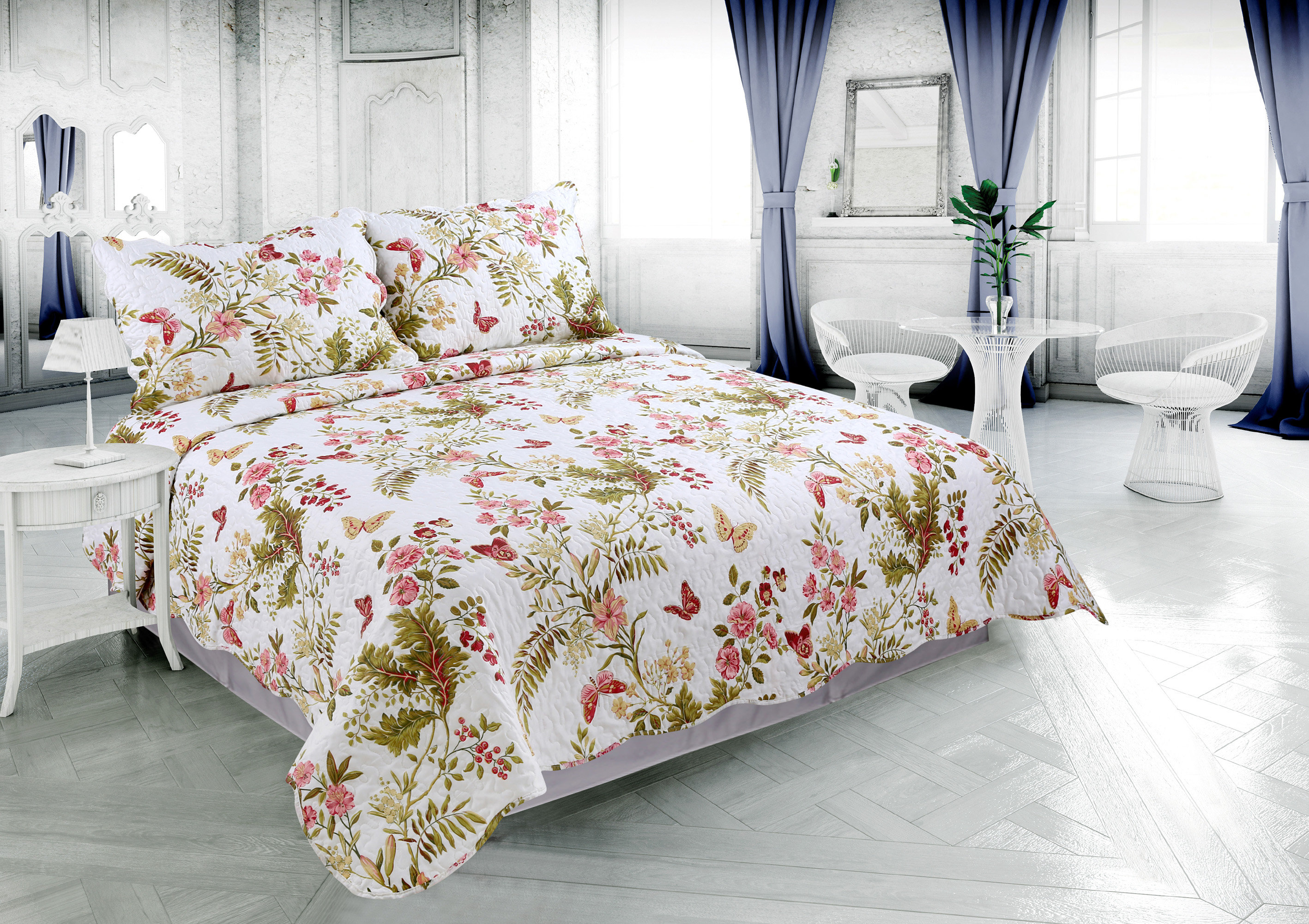 Marina Decoration Beauty Sleep Bedding Rich Printed Luxury Reversible ...