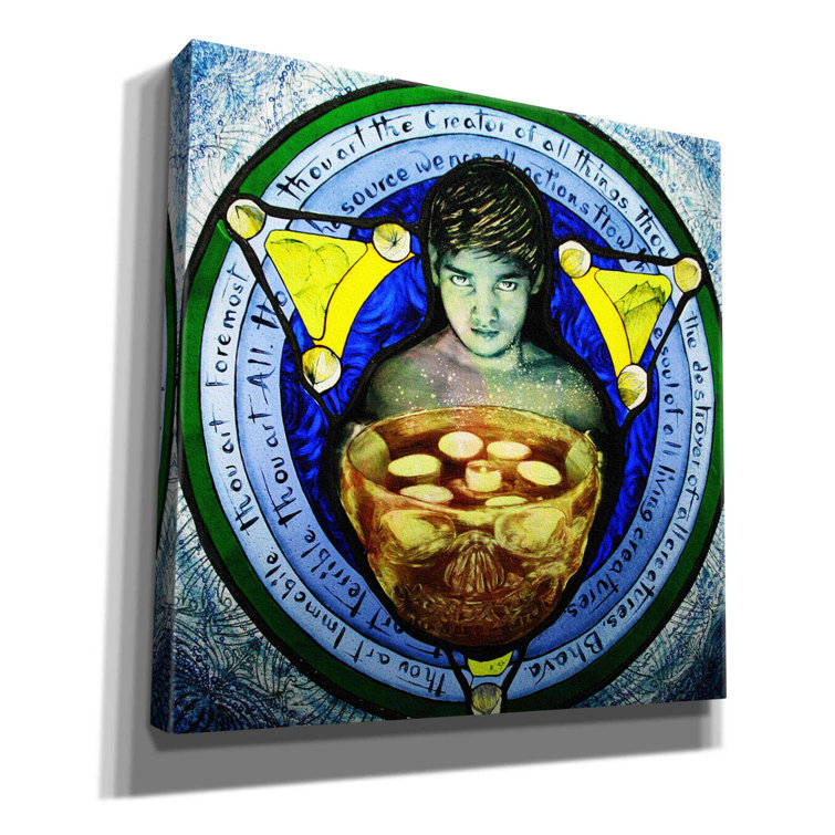 Red Barrel Studio® Epic Graffiti 'Shiva' By Rita Shimelfarb, Giclee C ...