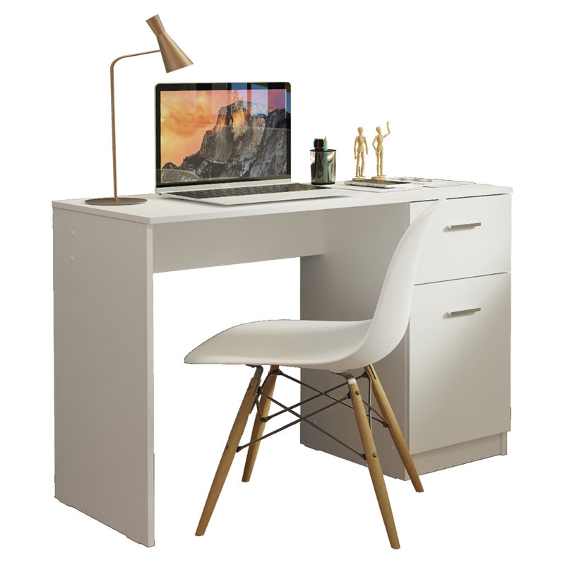 MADESA Compact Computer Desk Study Table for Small Spaces Home Office ...