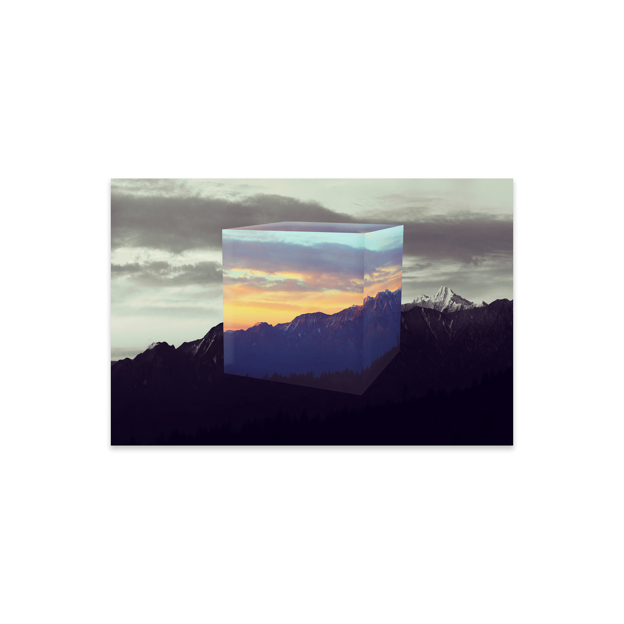 Millwood Pines Tesseract of the Southern Alps Print On Acrylic Glass ...