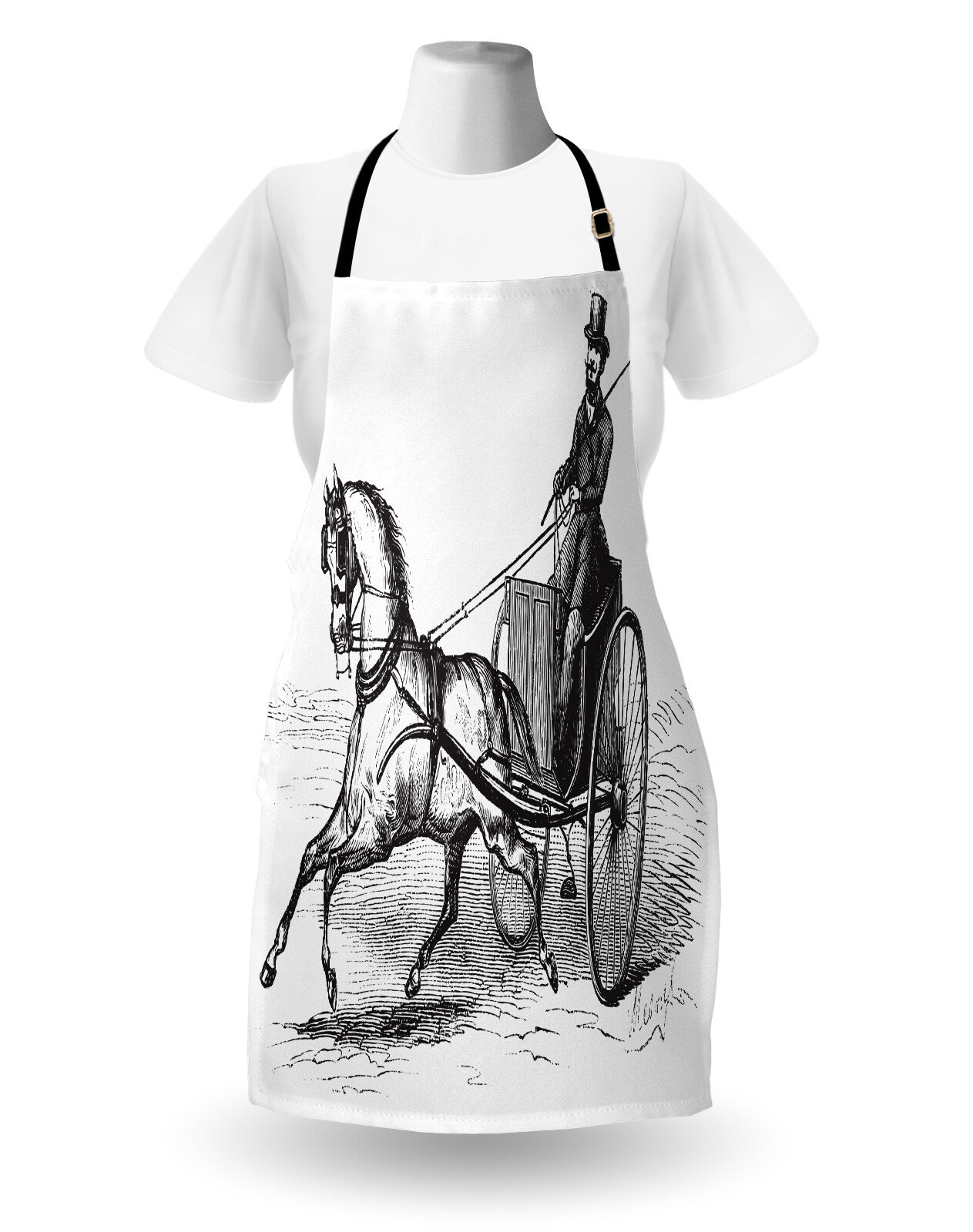 Wildon Home® Western Horse Apron Unisex 2 Wheeled Carriage Adult Size ...