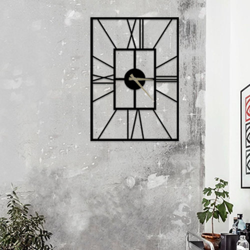 Rectangular Wall Clocks You'll Love | Wayfair