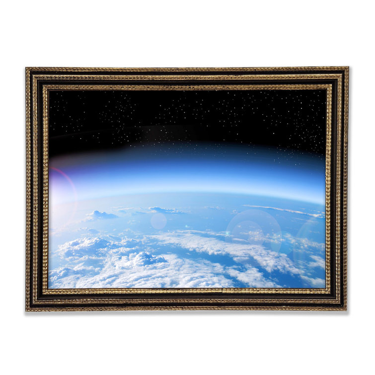 House of Hampton The Earths Energy Field Framed Print | Wayfair.co.uk