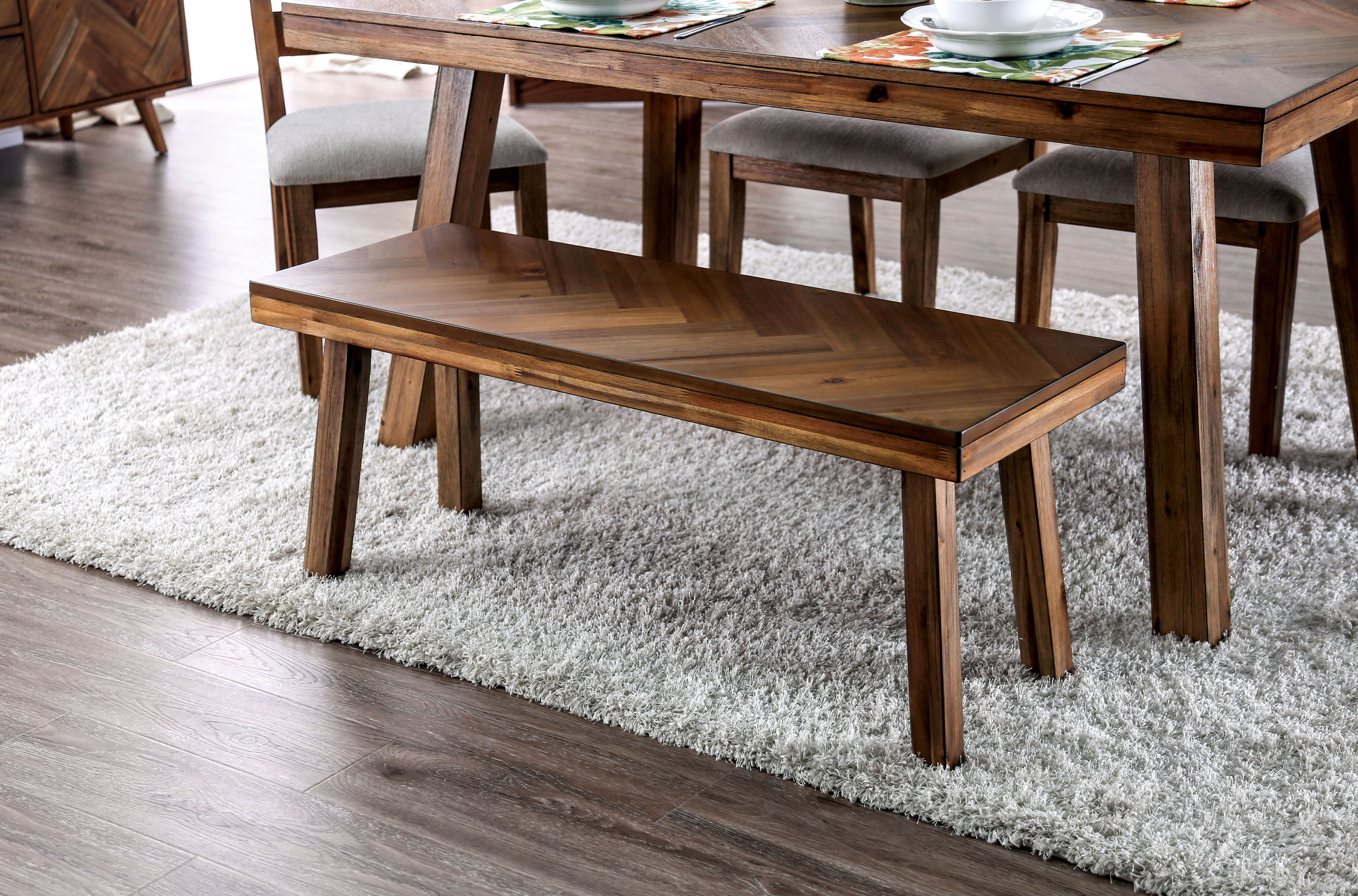 Williston Forge Altman Wood Bench & Reviews | Wayfair.co.uk