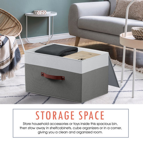 Latitude Run® Foldable Fabric Box Set & Reviews | Wayfair