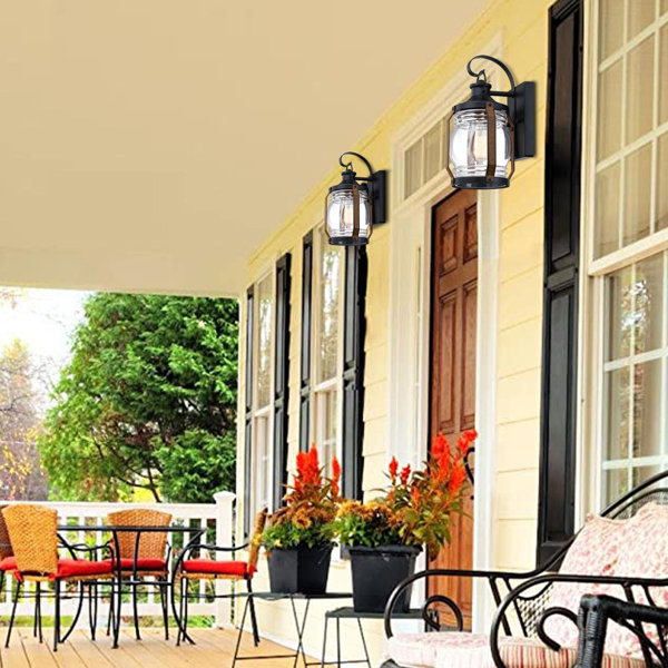 Breakwater Bay Naresh Solid Wood Wall Light & Reviews | Wayfair