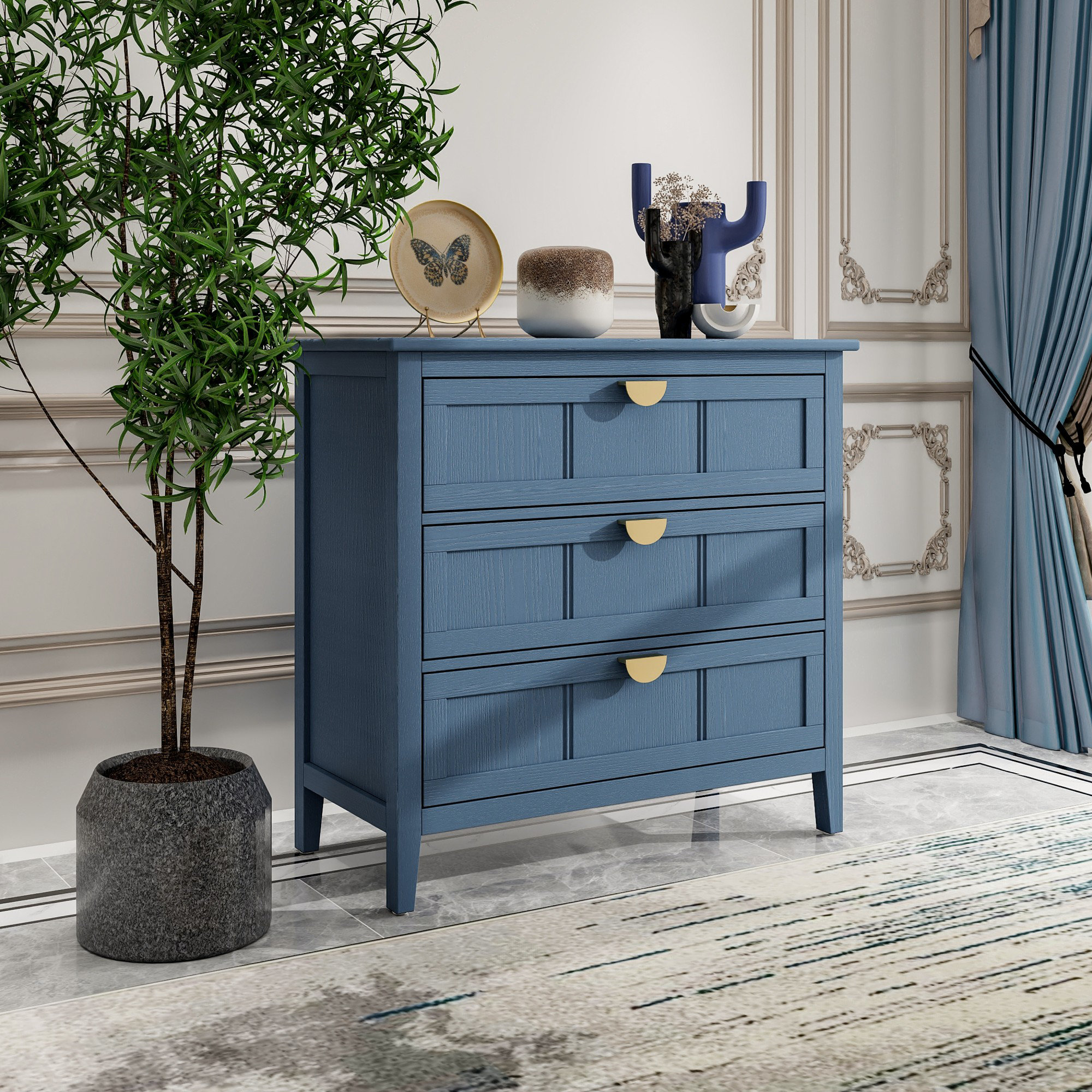 Lark Manor™ 3 Drawer Cabinet | Wayfair