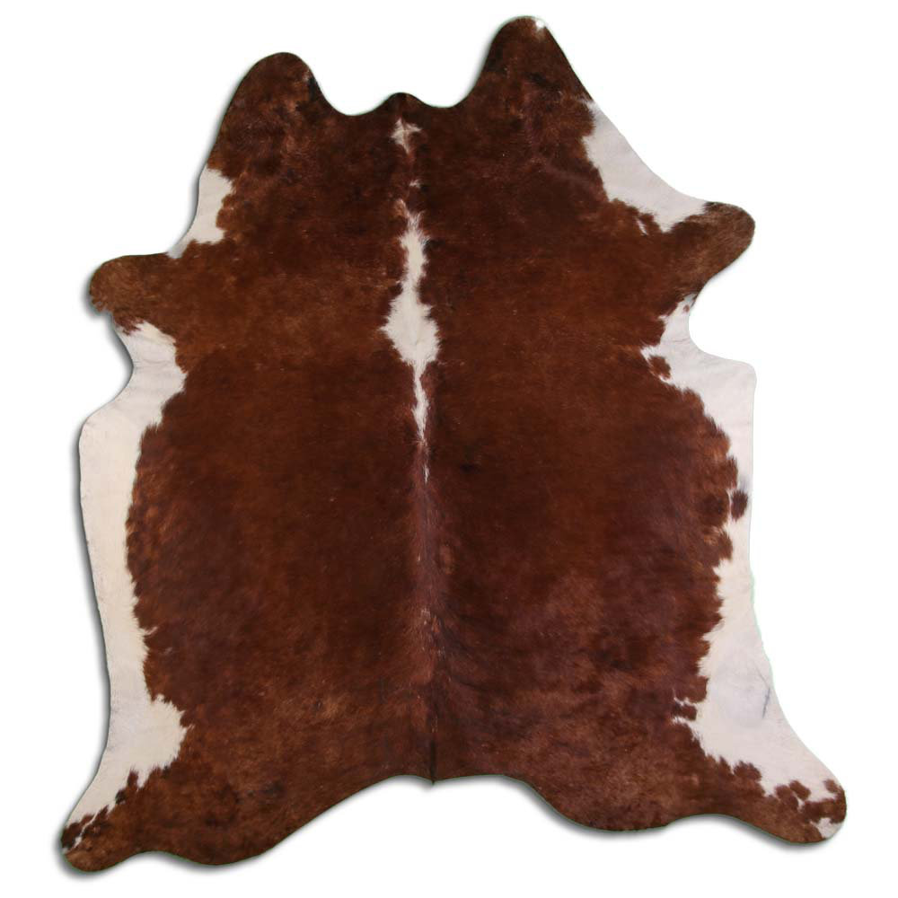 Union Rustic NATURAL HAIR ON Cowhide RUG HEREFORD 3 - 5 M GRADE A ...