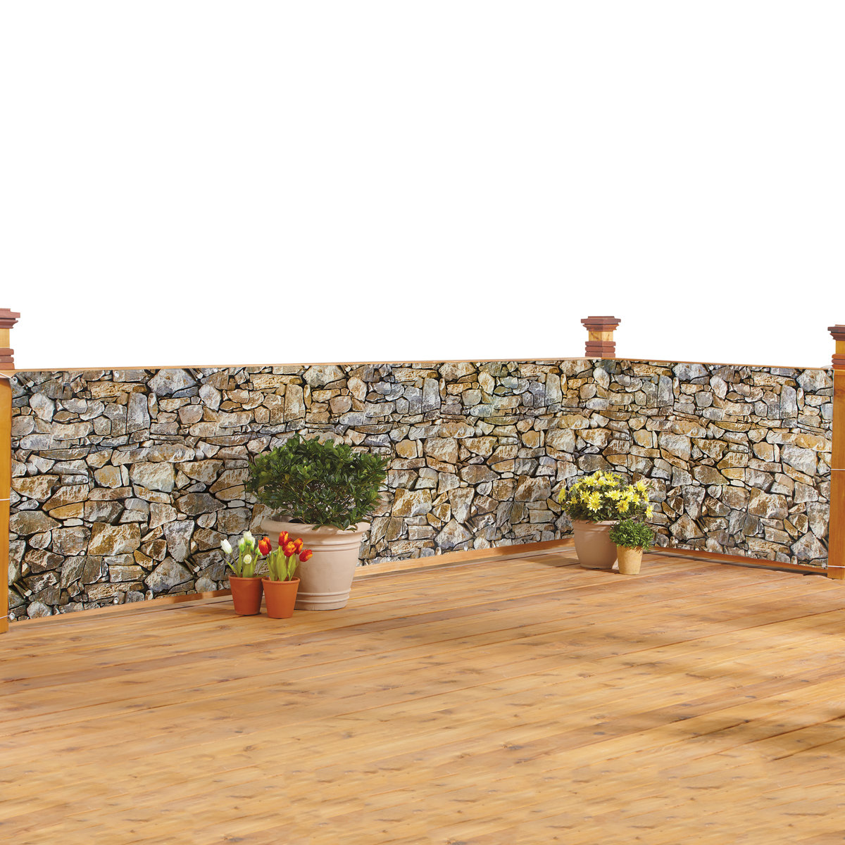 Winston Brands 2.83 ft. H x ft. W Composite Fencing & Reviews - Wayfair ...