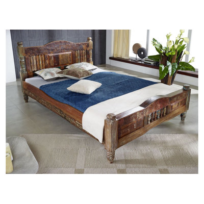 Massivmoebel24 Fable Bed Frame & Reviews | Wayfair.co.uk