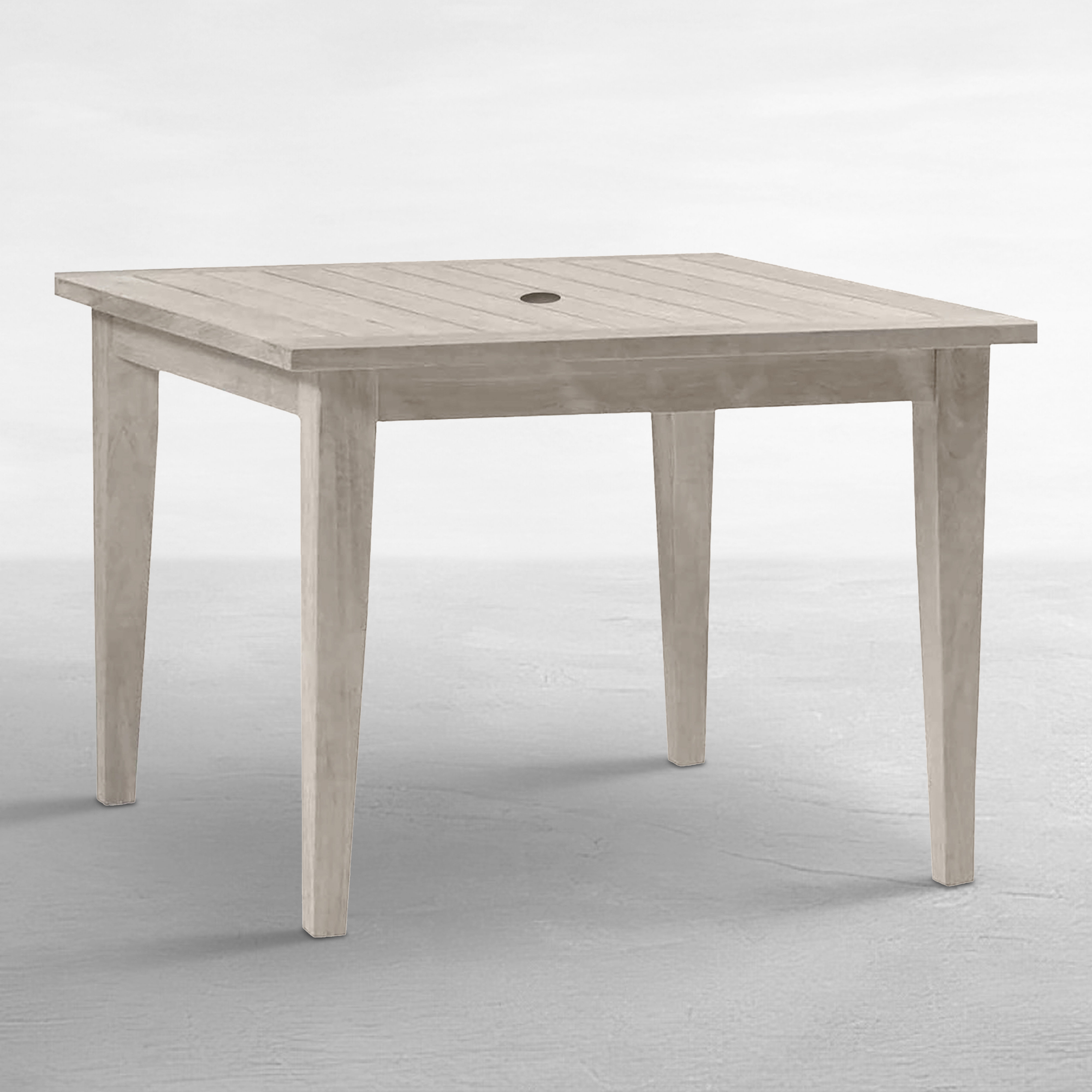 Summer Classics Club Teak Square Outdoor Farm Table | Wayfair