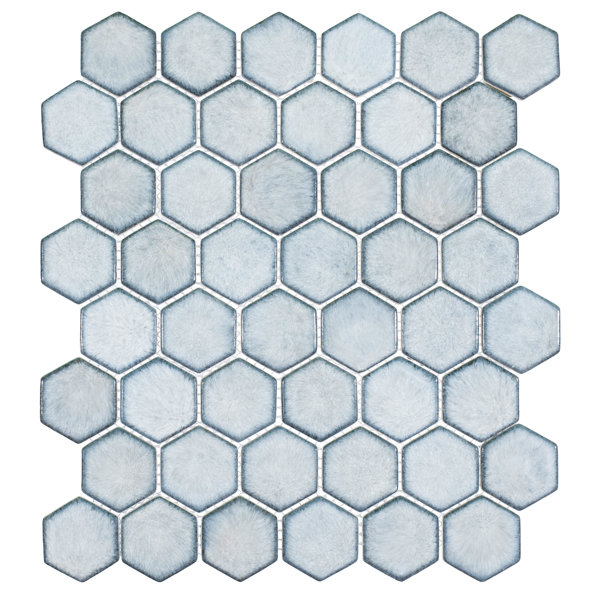 Andova Honoro- Hexite Honeycomb Glass 2" Hexagon Mosaic Kitchen ...