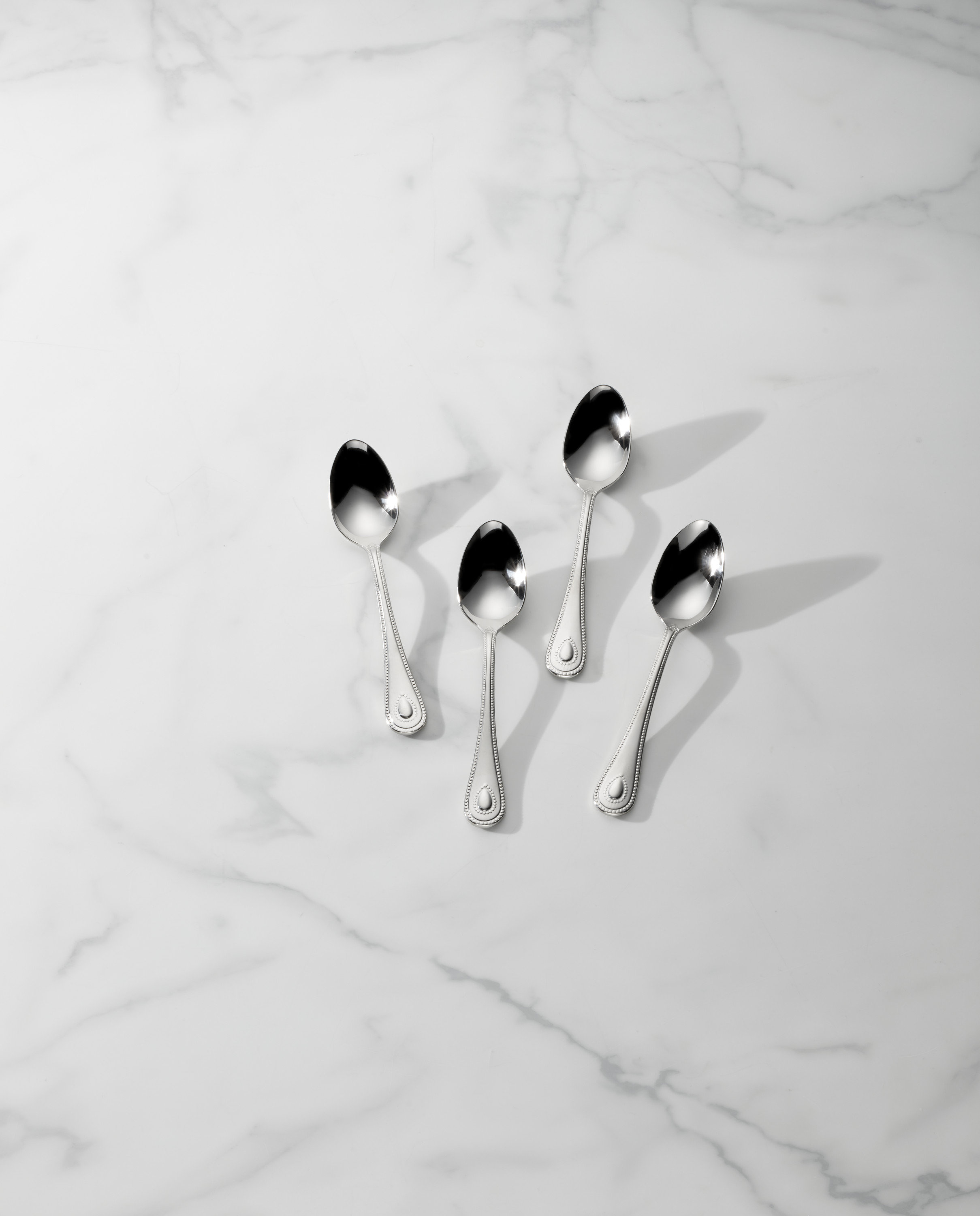 Lenox French Perle Teaspoons, Set of 4 | Wayfair