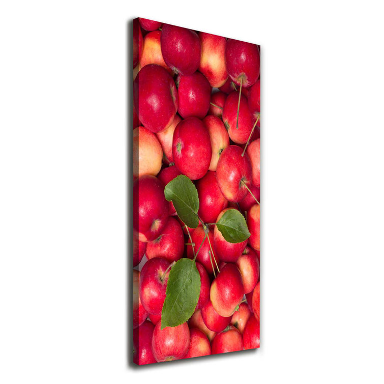 Brayden Studio Red Apples - Wrapped Canvas Print | Wayfair.co.uk