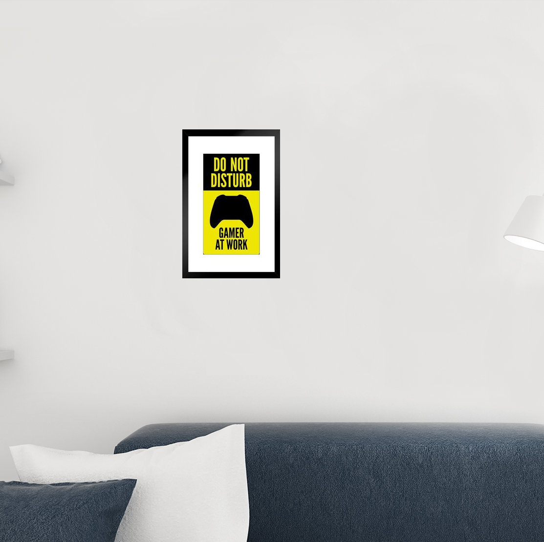 Trinx " Warning Sign Do Not Disturb Gamer At Work Controller I Video ...