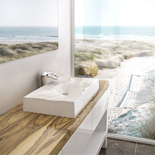 Karran Mirage 32 In. Quartz Rectangular Vessel Sink & Reviews | Wayfair
