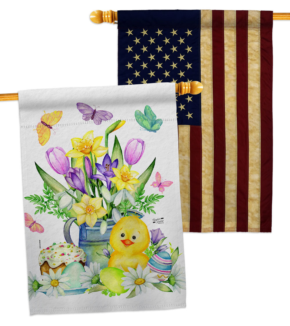 Angeleno Heritage 2-Sided Polyester/Polyester Blend 40 x 28 in. House ...