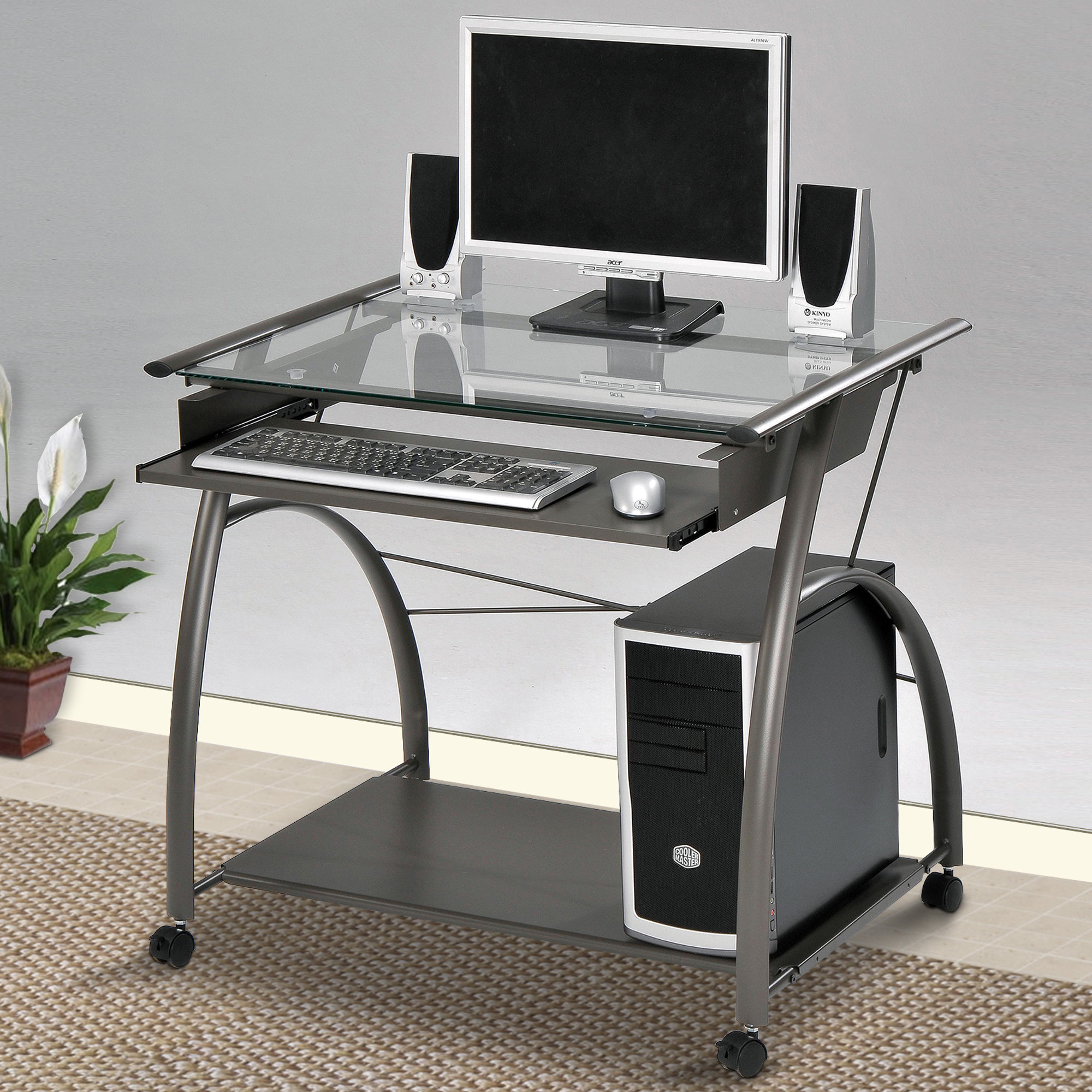 Symple Stuff Ledbury Computer Desk & Reviews | Wayfair