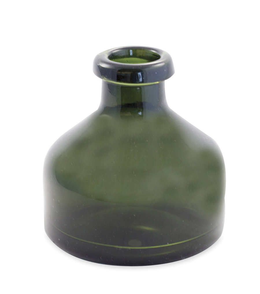 Highland Dunes Alberton Recycled Glass Table Vase & Reviews - Wayfair ...