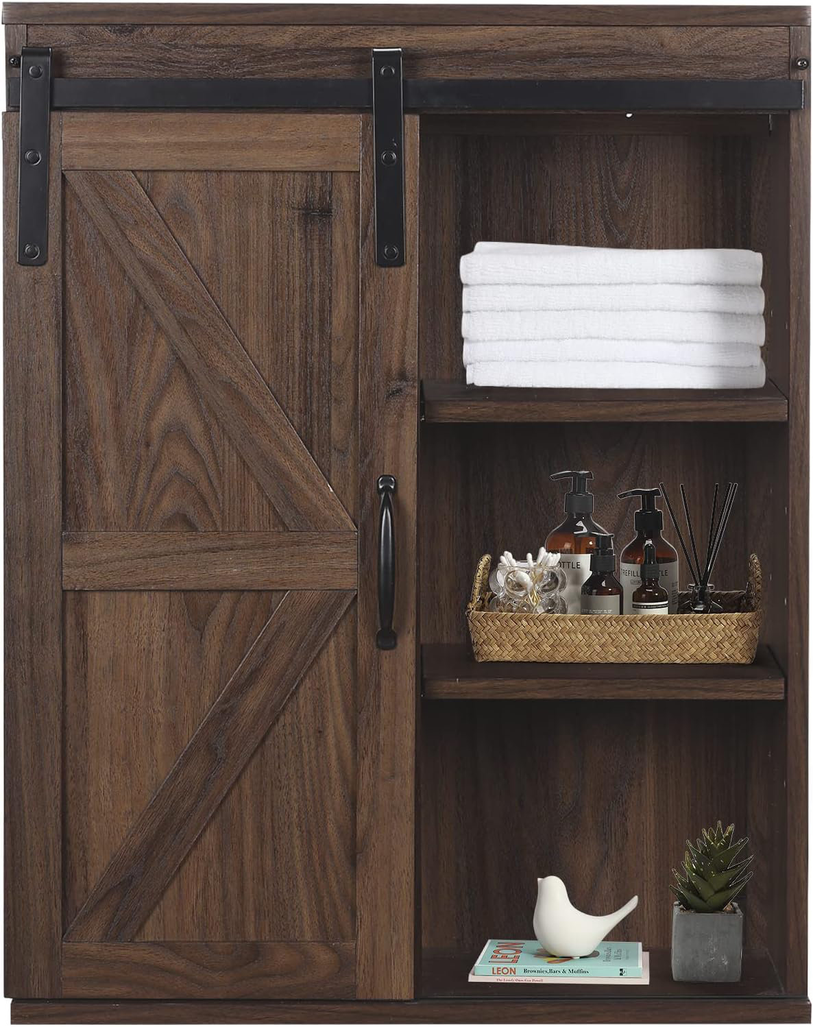 Gracie Oaks Purrier Wall Bathroom Cabinet | Wayfair
