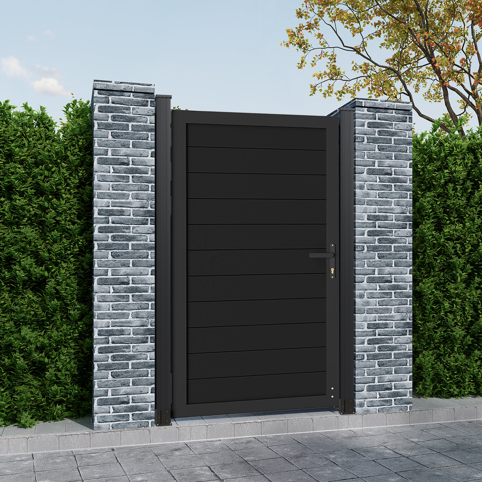 mondaria 6Ft H × 3Ft W Privacy Aluminum Gate - Wayfair Canada
