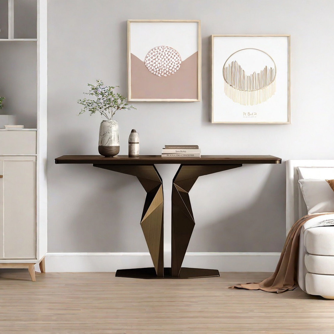 Liu's ink furniture Luxury High-End Console Table | Wayfair