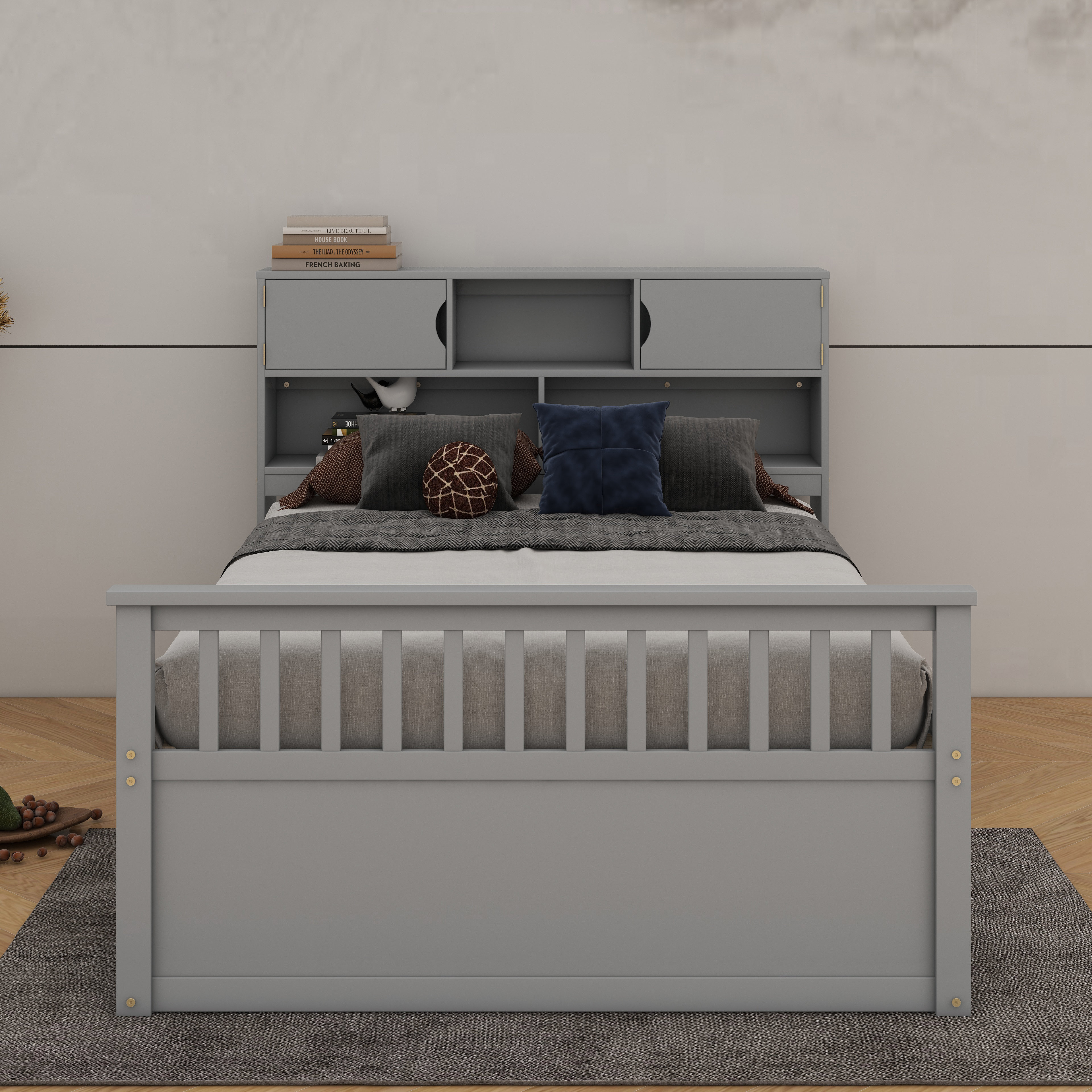 Alcott Hill® Full Size Captain Platform Bed Frame With Storage ...