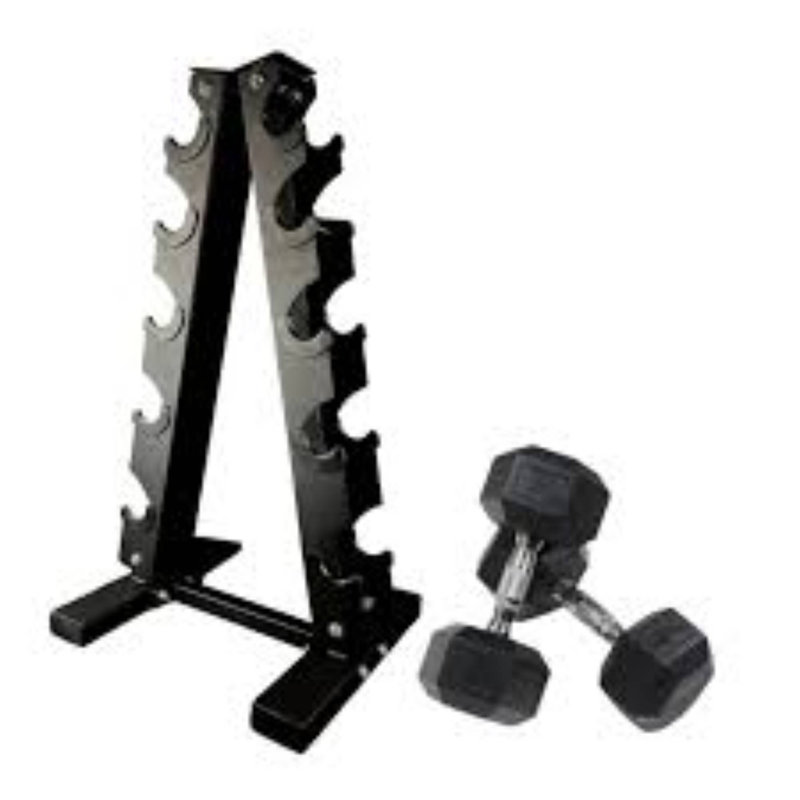 WFX Utility™ A-frame Dumbbell Rack (for 5 Pairs) | Wayfair