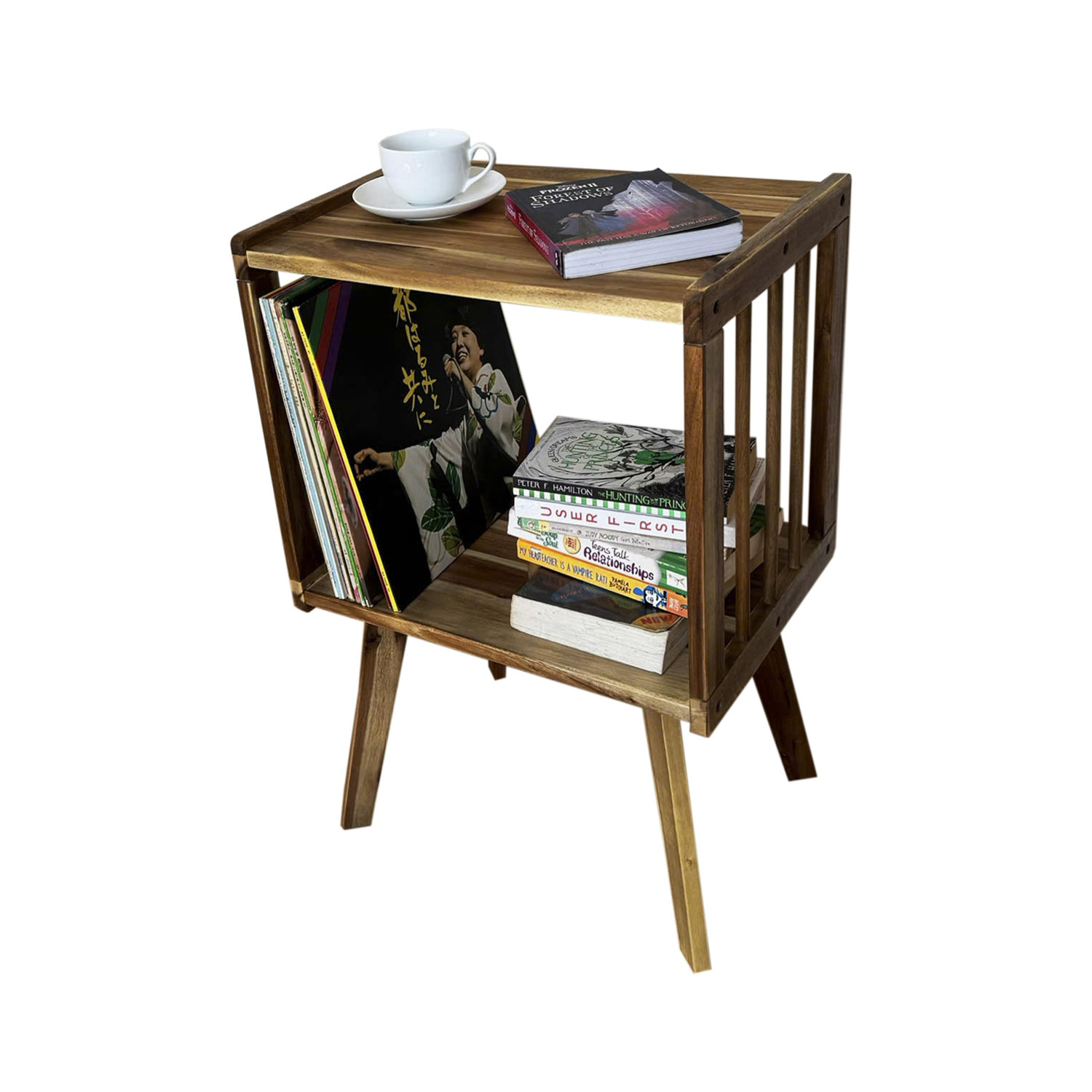 George Oliver Record Player Stand - Wayfair Canada