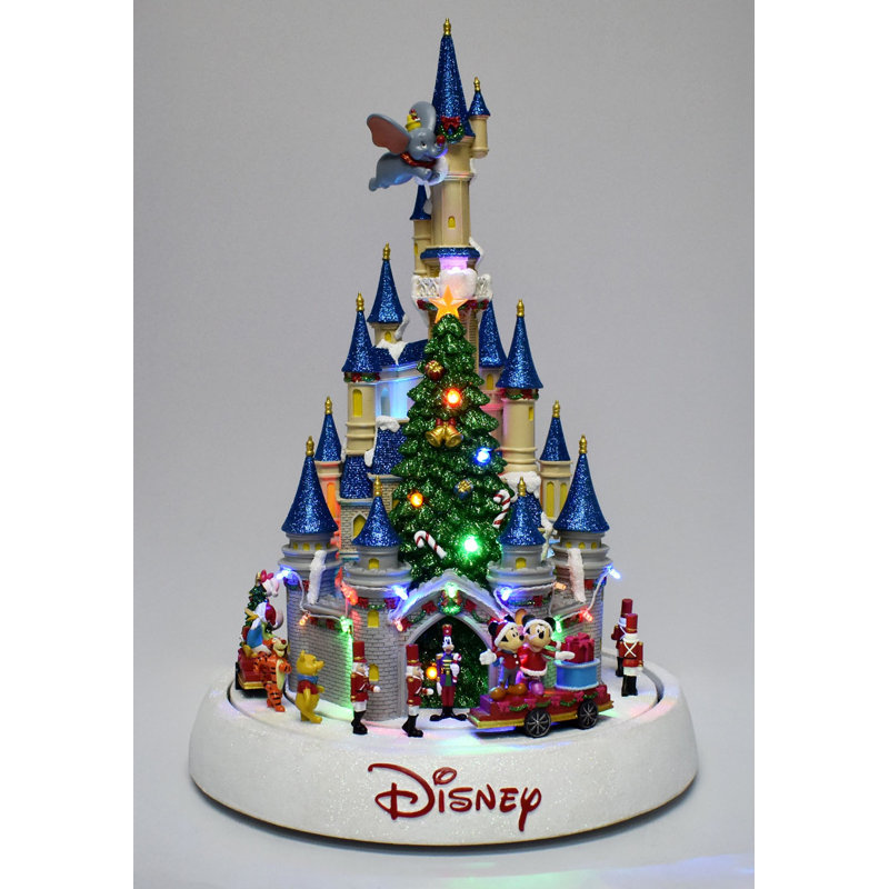 Moments in Time 17.5"H Animated Disney Castle (Moving Characters) - LED ...