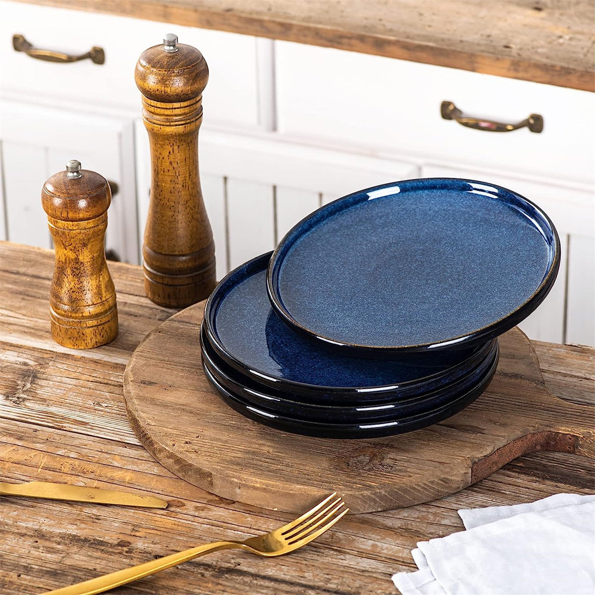 Hokku Designs Edeltrud Ceramic Decorative Plate - Set of 5+ | Wayfair