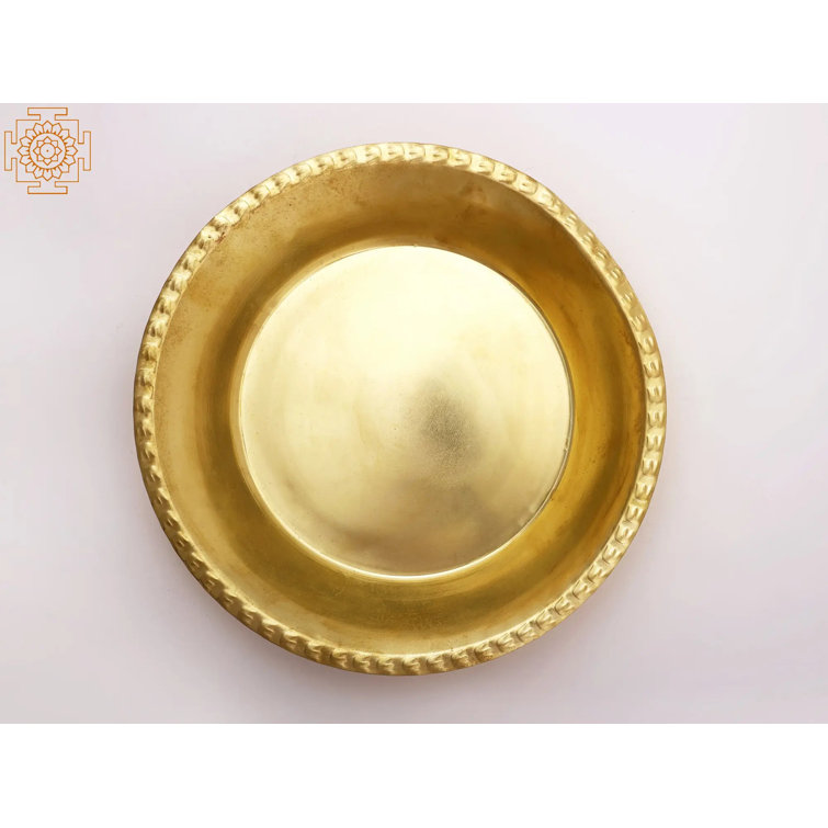 Bungalow Rose Handmade Metal Decorative Plate 1 | Wayfair