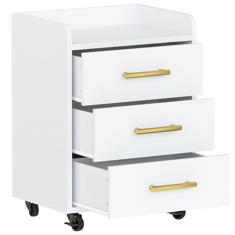 Ebern Designs Erbie 15.6 Wide 3 -Drawer File Cabinet | Wayfair