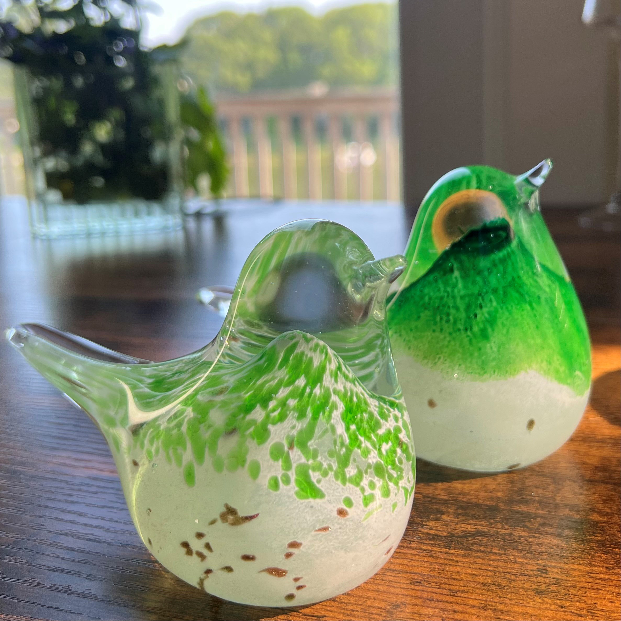 Ivy Bronx 2 Piece Bird Figurine Set | Wayfair