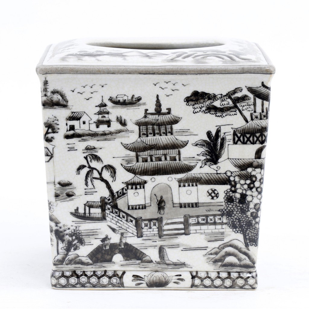 Danny's Fine Porcelain Porcelain Tissue Box | Perigold
