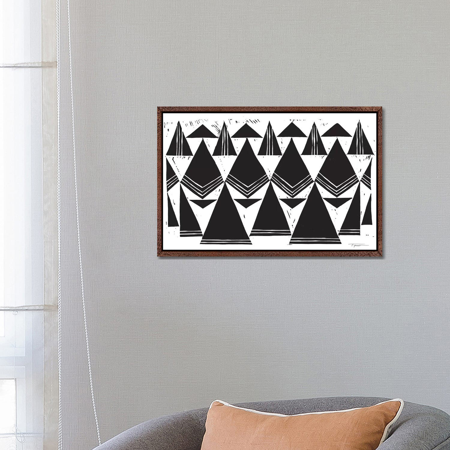 Ivy Bronx Triangles That Repeat | Wayfair.co.uk