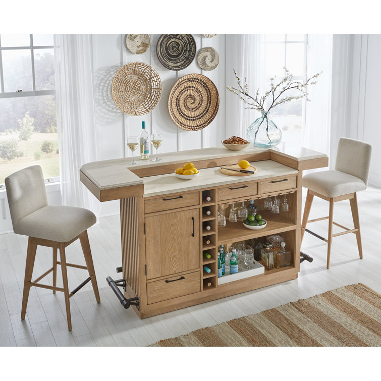 George Oliver Lasheba 79'' Bar Set | Wayfair