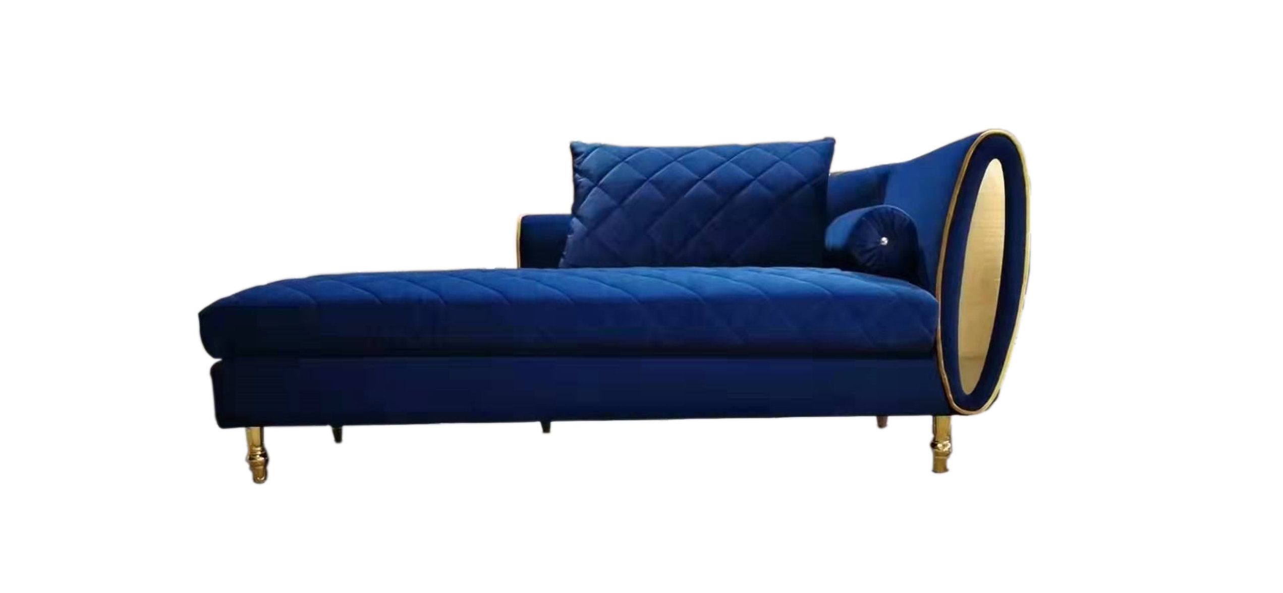 Infinity Furniture Import Right Round Arm Chaise Lounge with Storage ...