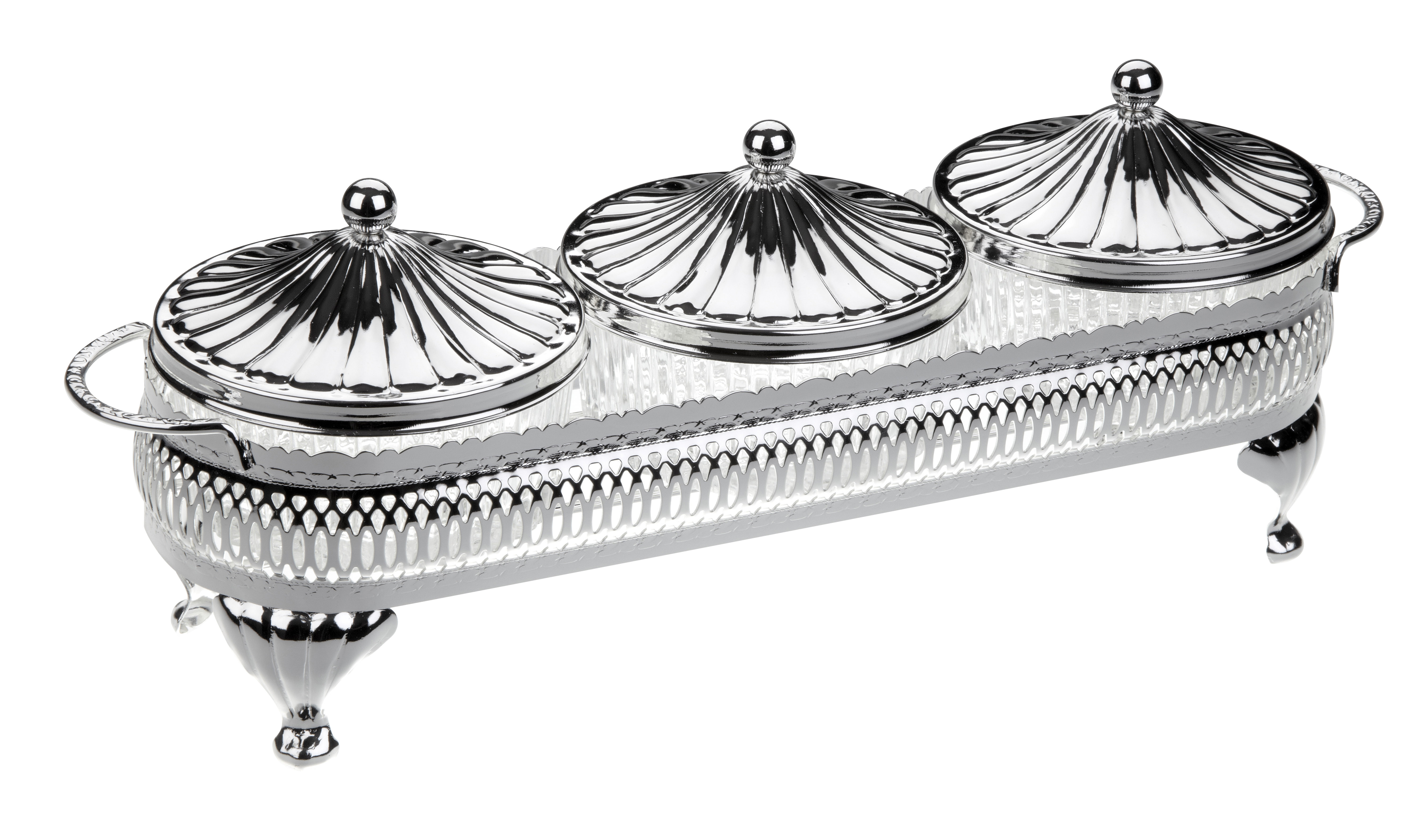 Corbell Silver Company Queen Anne 3 Piece Round Party Set - Wayfair Canada