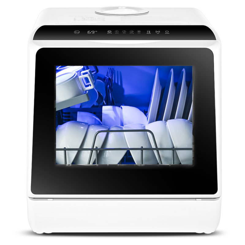 Simzlife Mini Portable Dishwasher Countertop Compact Dishwashers ...