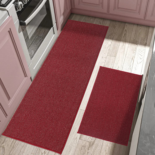 Red Kitchen Mats You'll Love | Wayfair