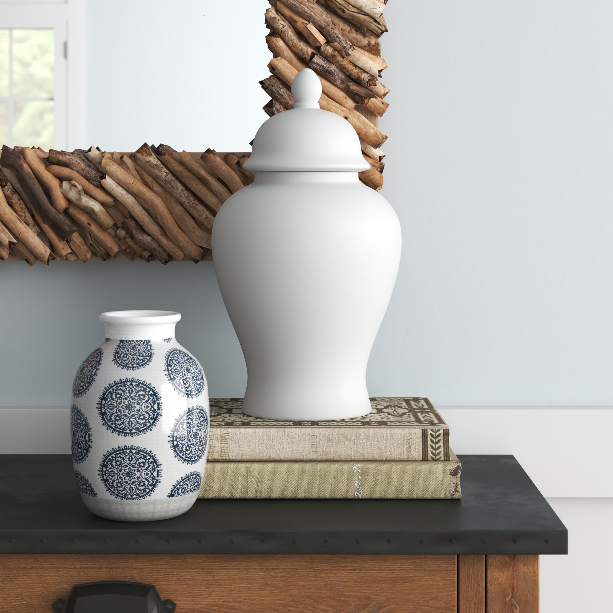 Lark Manor Elza Ceramic Ginger Jar | Wayfair