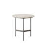Wrought Studio™ Cedric Sintered Stone Round Side Table | Wayfair