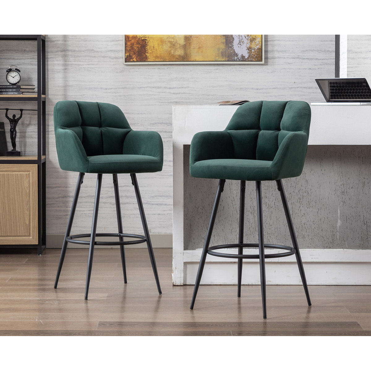 George Oliver Irelyn 30" Stool & Reviews | Wayfair