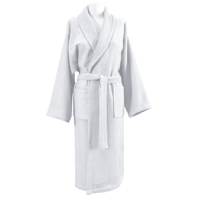 Talesma 100% Cotton Terry Cloth 48 Bathrobe with Pockets | Wayfair