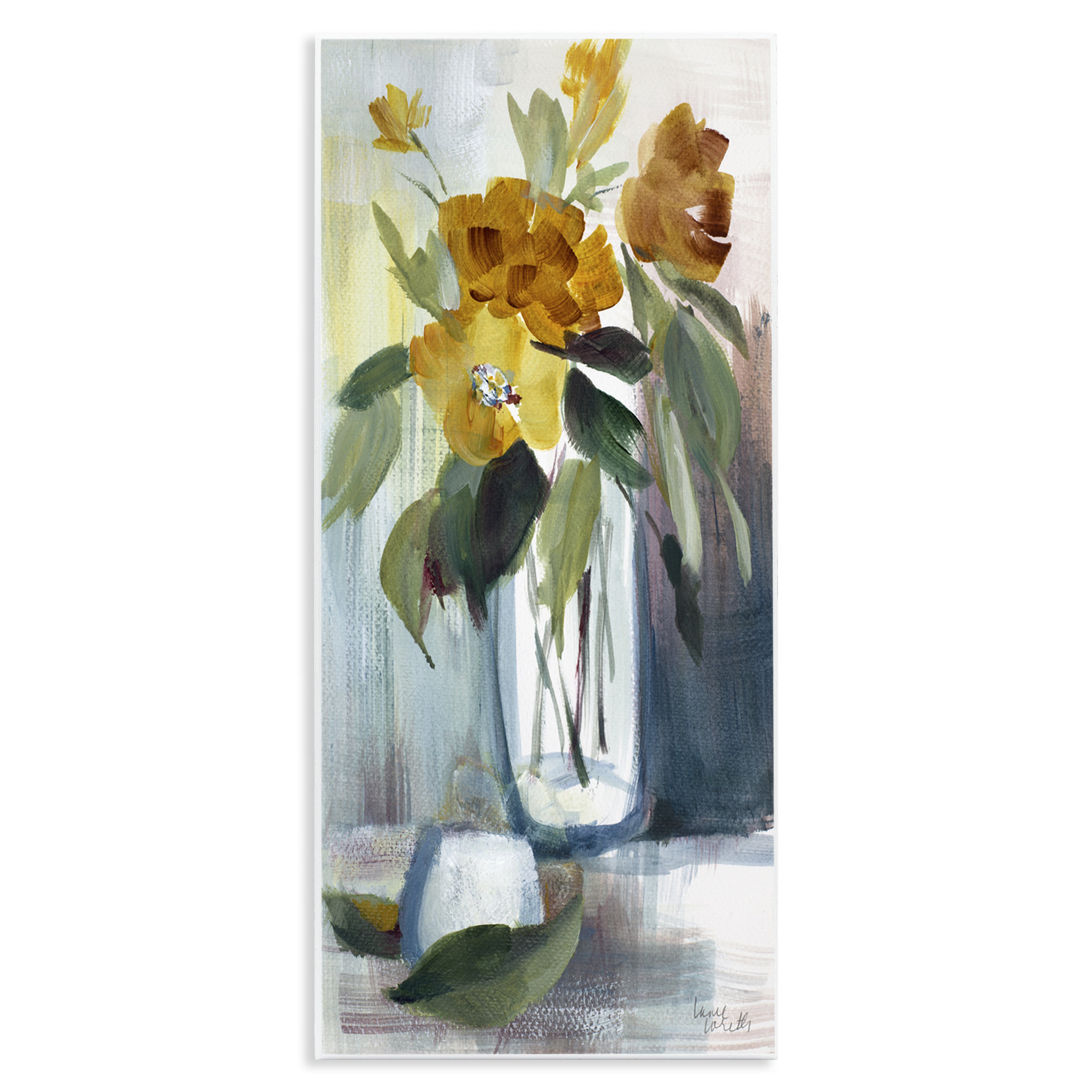 Ebern Designs Luminous Floral Bouquet Wall Plaque Art by Lanie Loreth ...