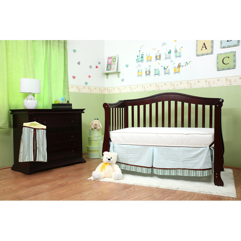 L.A. Baby Dream Way 2-Stage Standard Crib/Toddler Waterproof Mattress ...