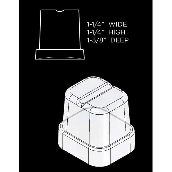 XO Appliance 55 lb. Daily Production Clear Ice Built-In Ice Maker | Wayfair