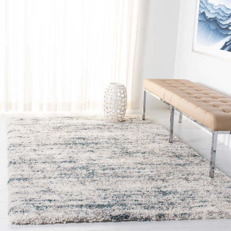 Steelside™ Adah Abstract Ivory Area Rug & Reviews | Wayfair